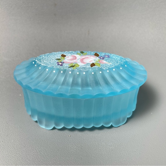 Fenton | Art | Fenton Art Glass Trinket Box | Poshmark